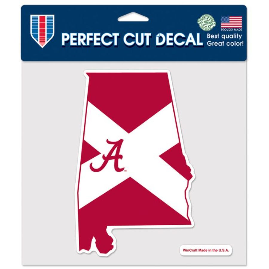 University of Alabama Crimson Tide Home State Alabama - 8x8 Full Color ...