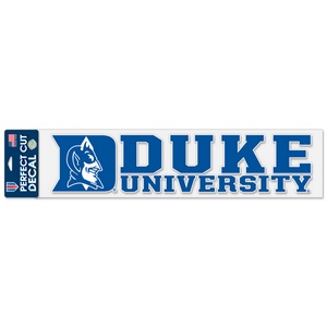 Duke University Blue Devils - 4x17 Die Cut Decal at Sticker Shoppe
