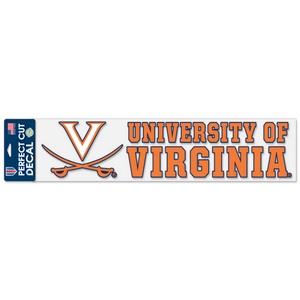 University Of Virginia Cavaliers - 4x17 Die Cut Decal at Sticker Shoppe