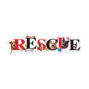 Rescue - Alphabet Magnet at Sticker Shoppe