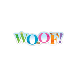 Woof - Alphabet Magnet at Sticker Shoppe
