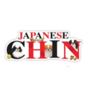 Japanese Chin - Alphabet Magnet at Sticker Shoppe