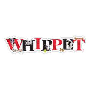 Whippet - Alphabet Magnet at Sticker Shoppe