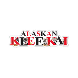 Alaskan Klee Kai - Alphabet Magnet at Sticker Shoppe