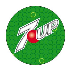 7 UP Soda Logo - Pinback at Sticker Shoppe