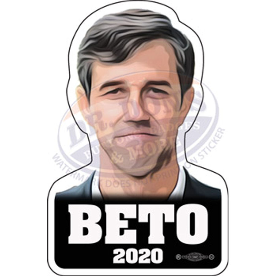 Beto O'Rourke 2020 Character - Sticker at Sticker Shoppe