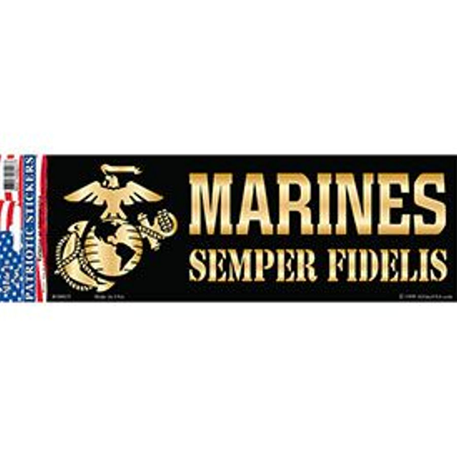 United States Marines Semper Fidelis - Bumper Sticker at Sticker Shoppe