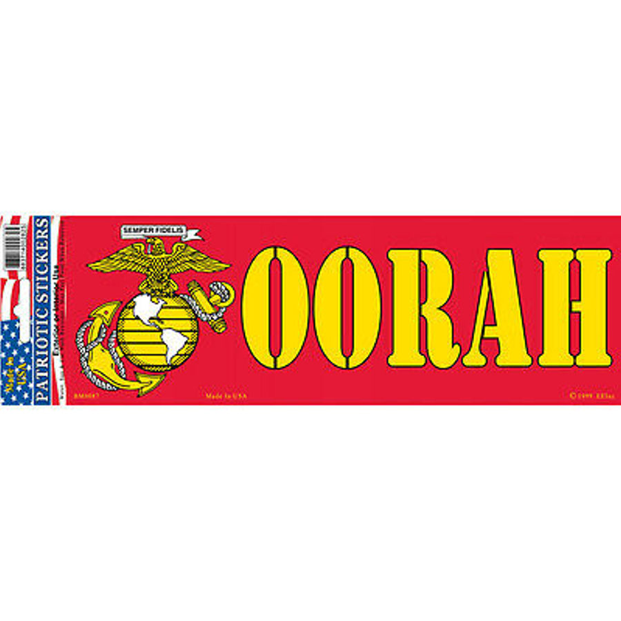 OORAH United States Marines - Bumper Sticker at Sticker Shoppe