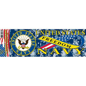 United States Navy Freedom - Bumper Sticker at Sticker Shoppe