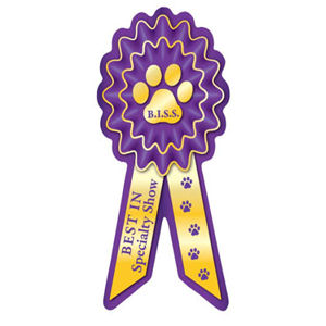 Best In Specialty Show - Prize Ribbon Magnet at Sticker Shoppe