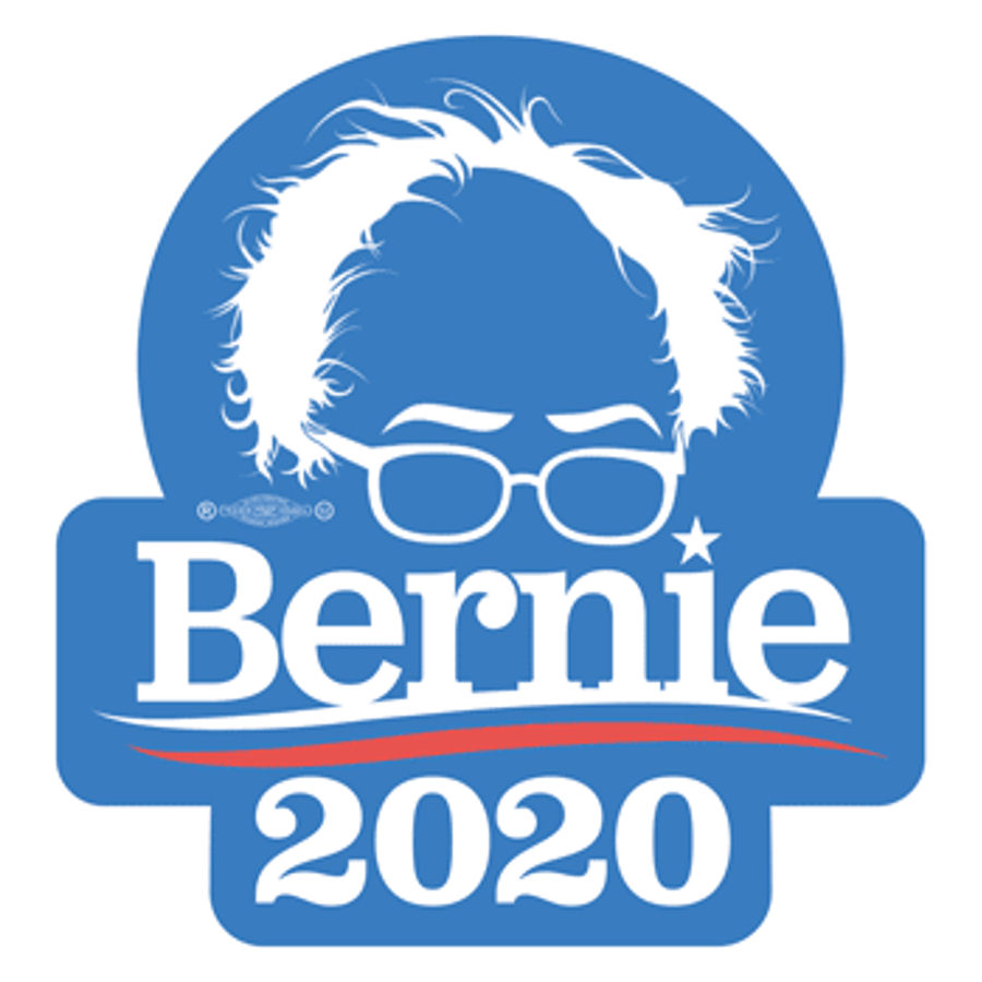 Bernie Sanders 2020 - Vinyl Sticker at Sticker Shoppe