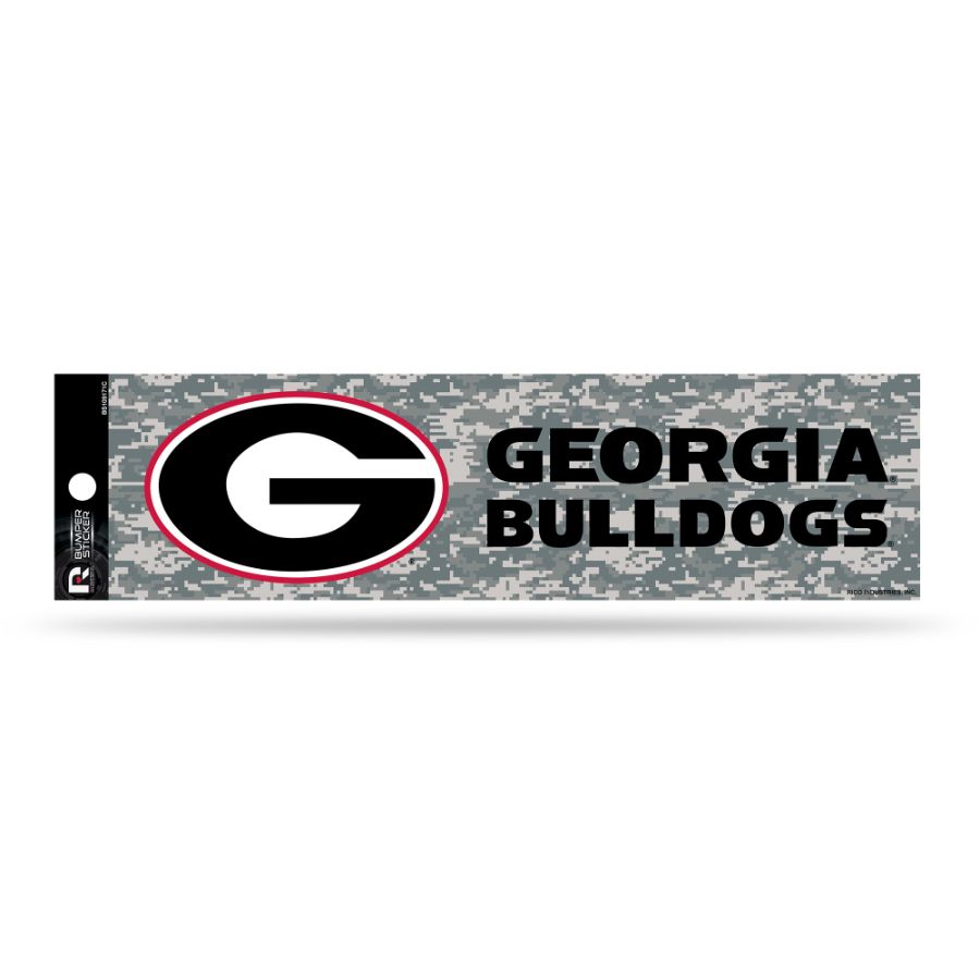 University Of Georgia Bulldogs Camouflage - Bumper Sticker at Sticker ...