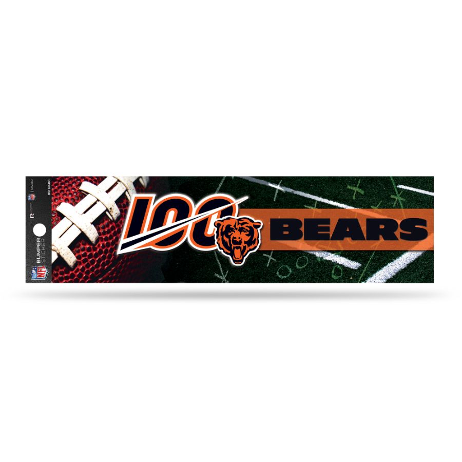 Chicago Bears 100th Anniversary - Bumper Sticker at Sticker Shoppe