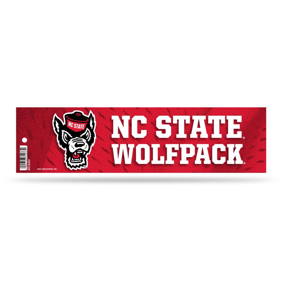North Carolina State University Wolfpack - Bumper Sticker at Sticker Shoppe
