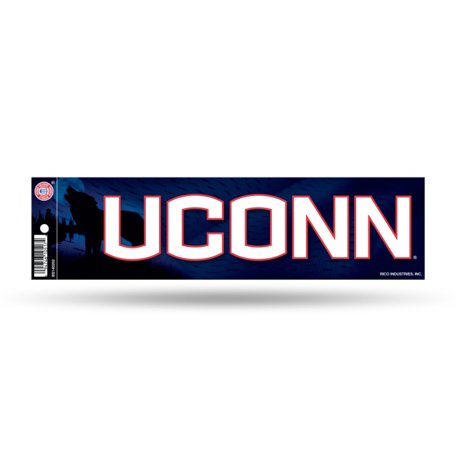 University Of Connecticut UCONN Huskies - Bumper Sticker at Sticker Shoppe