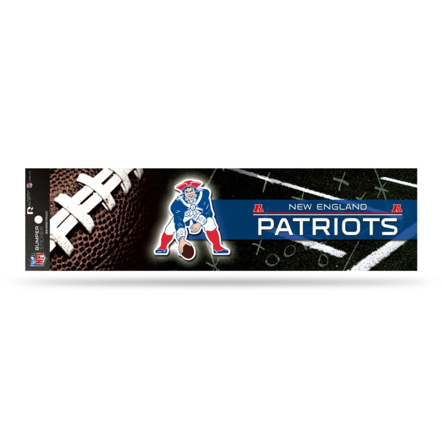 New England Patriots Retro - Bumper Sticker at Sticker Shoppe