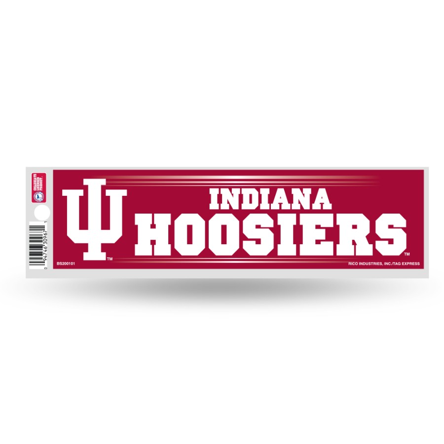 Indiana University Hoosiers - Bumper Sticker at Sticker Shoppe