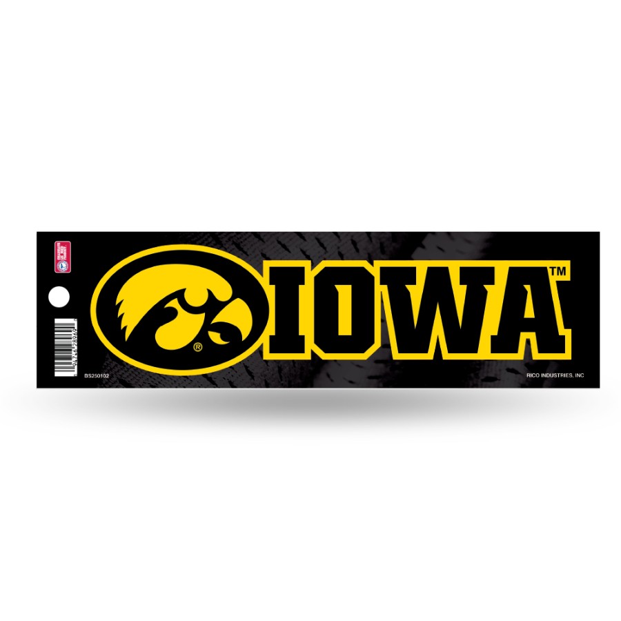 University Of Iowa Hawkeyes - Bumper Sticker at Sticker Shoppe