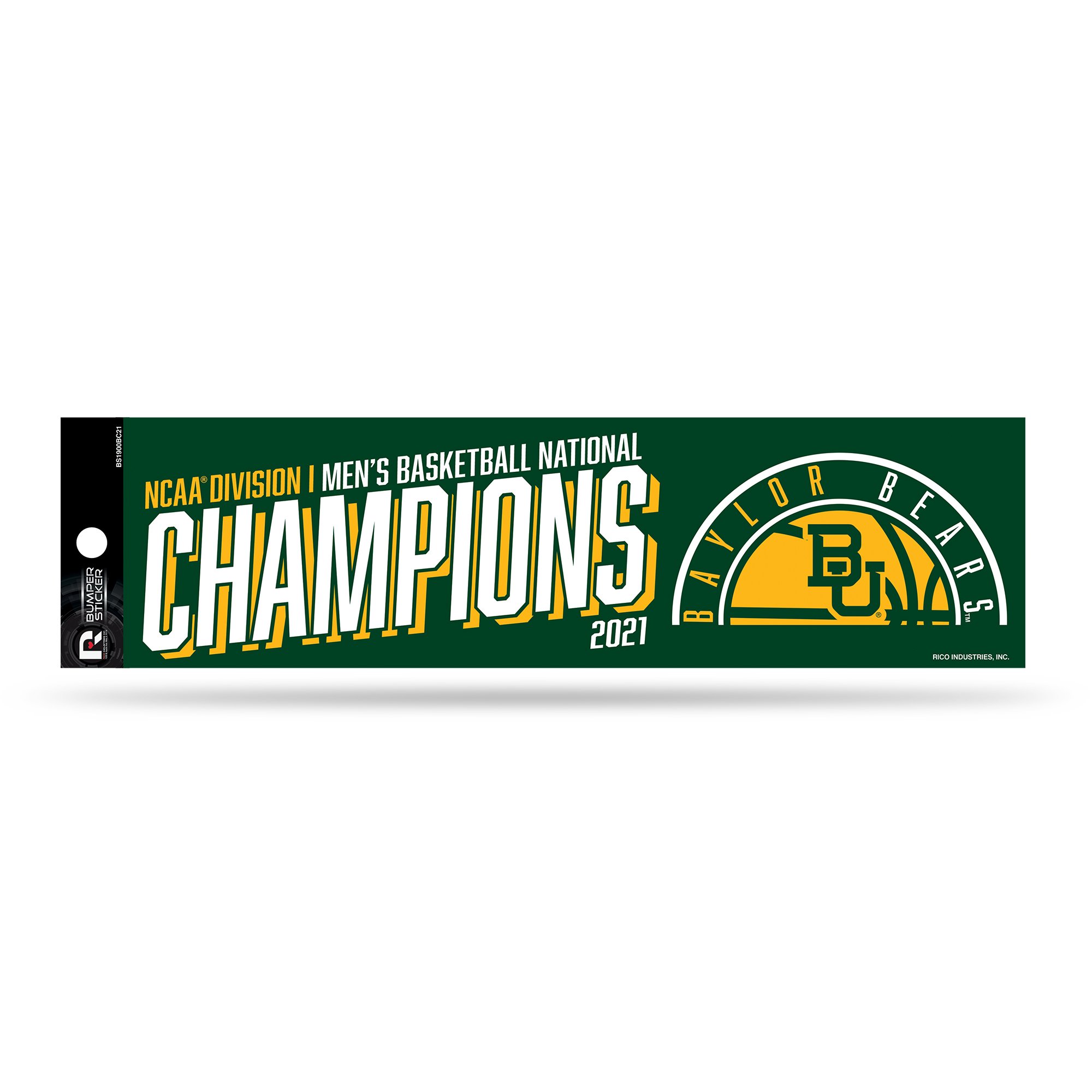 Baylor University Bears 2021 National Champions - Bumper Sticker at ...