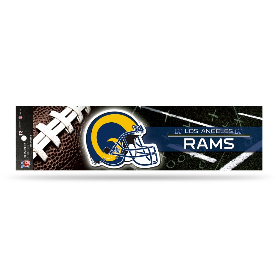 Los Angeles Rams Retro Logo - Bumper Sticker at Sticker Shoppe