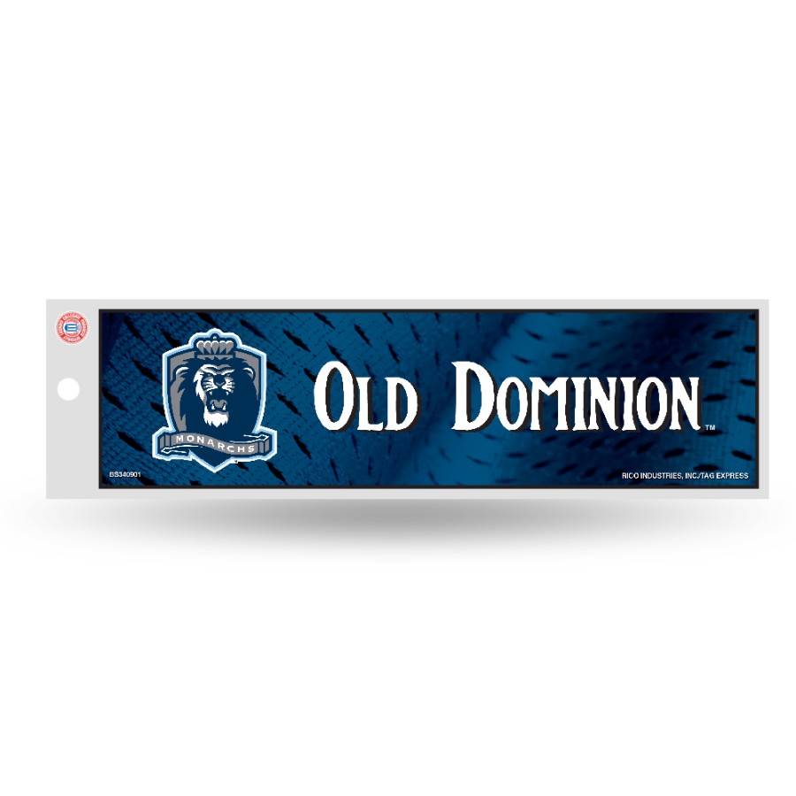 Old Dominion University Monarchs - Bumper Sticker at Sticker Shoppe
