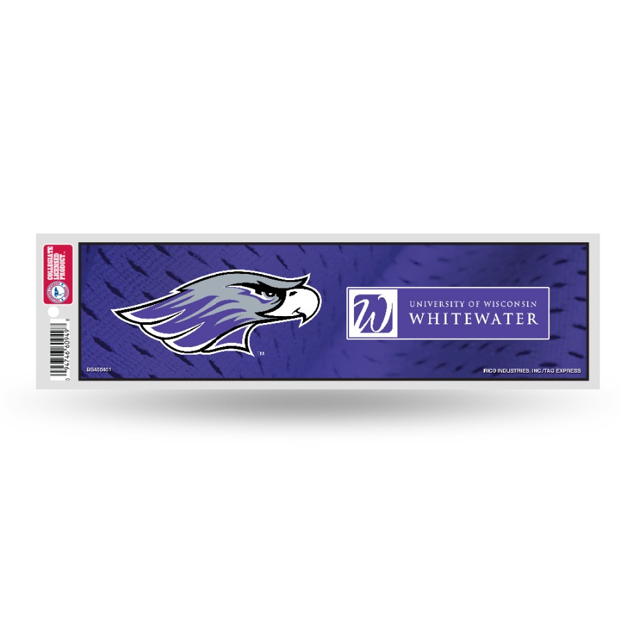 University Of Wisconsin-Whitewater Warhawks - Bumper Sticker at Sticker ...