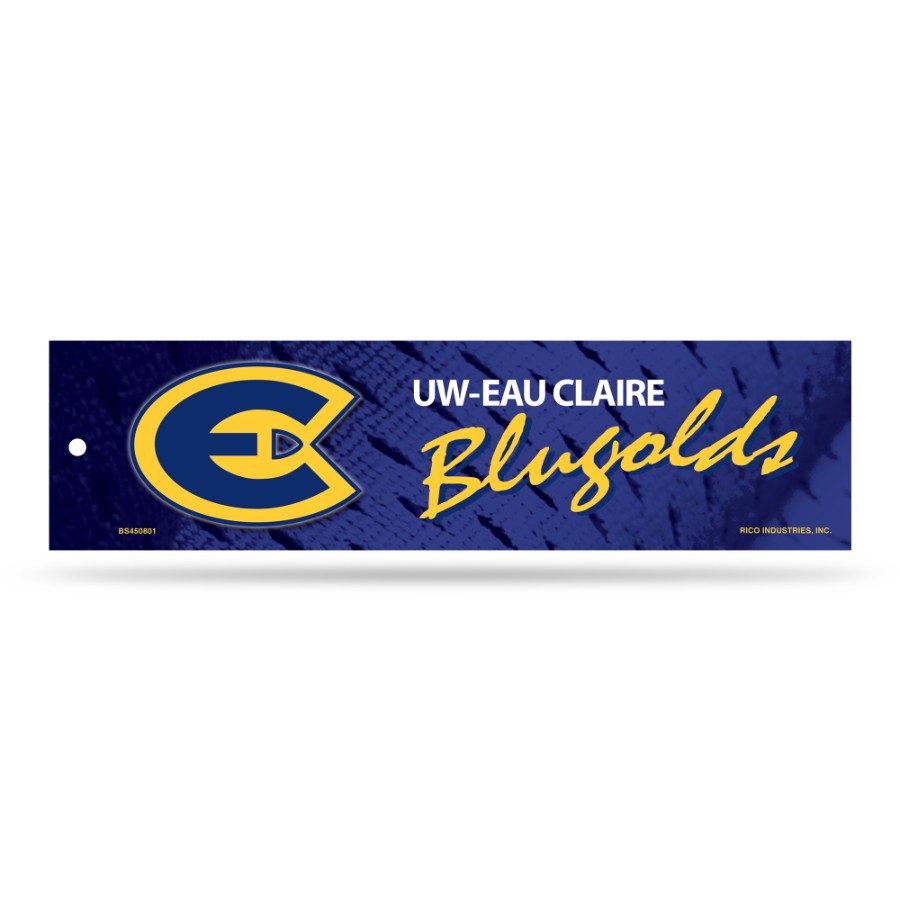 University Of Wisconsin-Eau Claire Blugolds - Bumper Sticker at Sticker ...