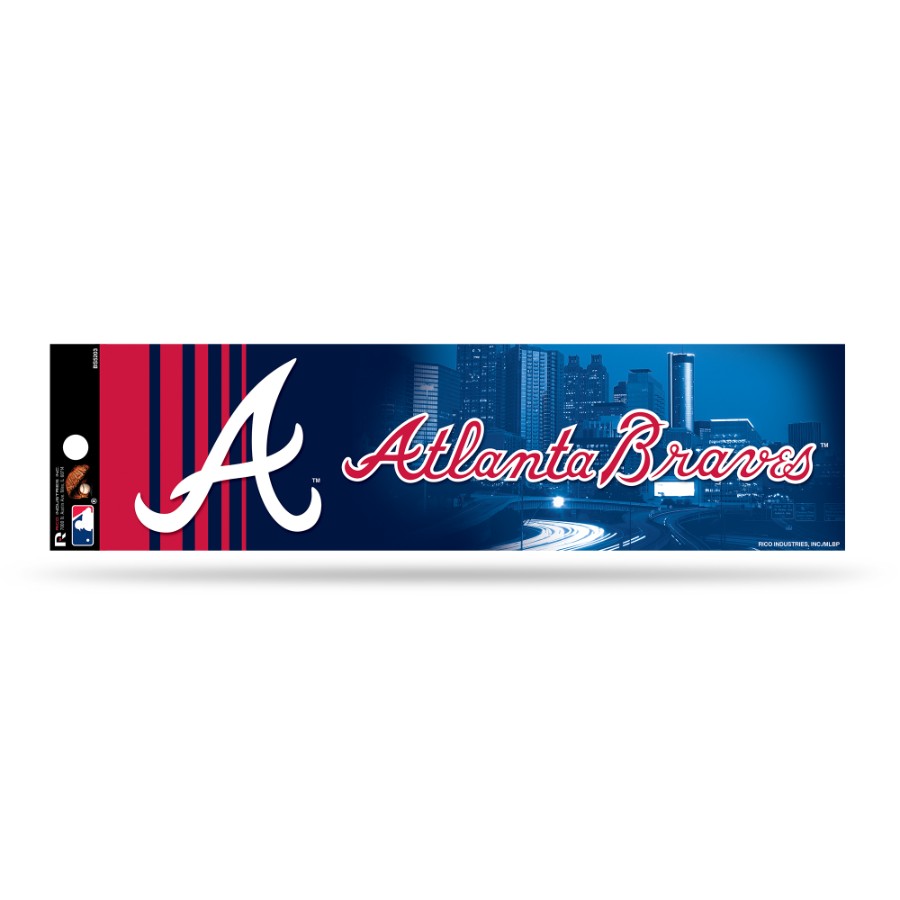 Atlanta Braves Logo - Bumper Sticker at Sticker Shoppe