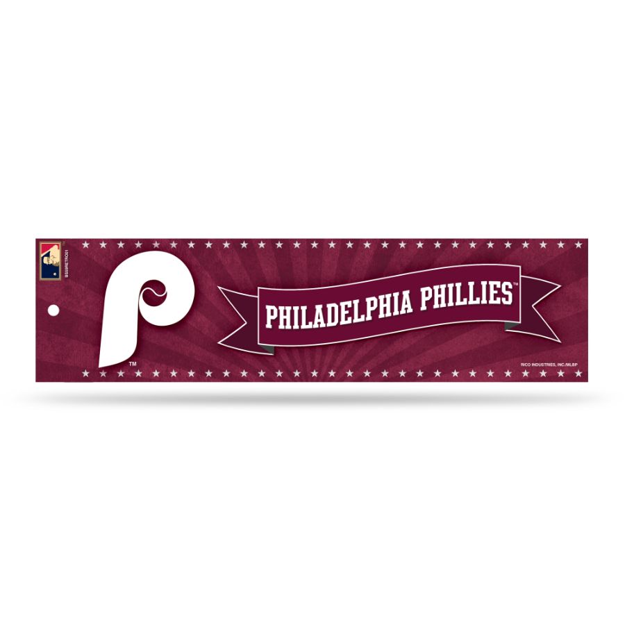 Philadelphia Phillies Retro - Bumper Sticker at Sticker Shoppe