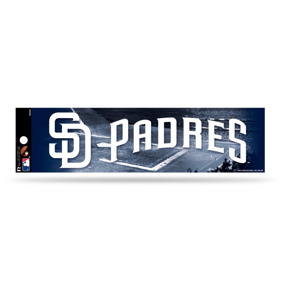 San Diego Padres 2015-2019 Logo - Bumper Sticker at Sticker Shoppe