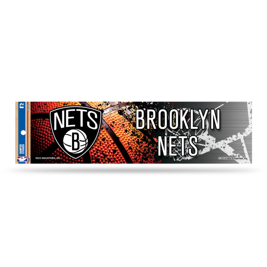 Brooklyn Nets Logo - Bumper Sticker at Sticker Shoppe