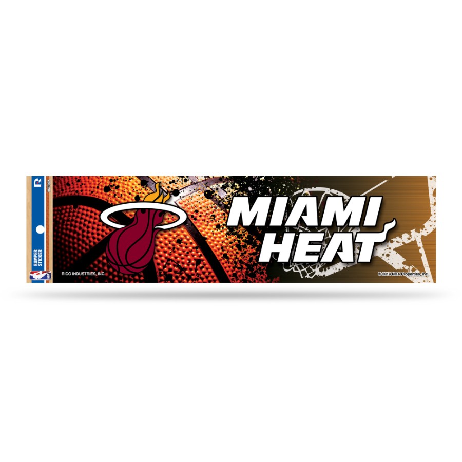 Miami Heat Logo - Bumper Sticker at Sticker Shoppe