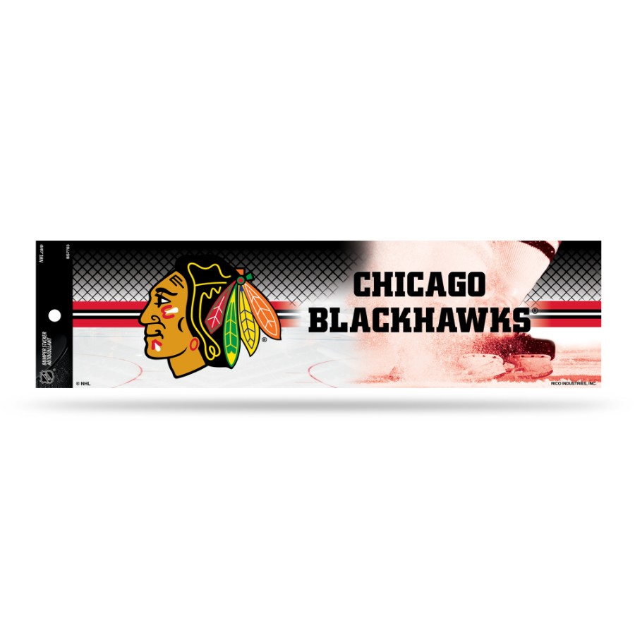 Chicago Blackhawks Logo - Bumper Sticker at Sticker Shoppe