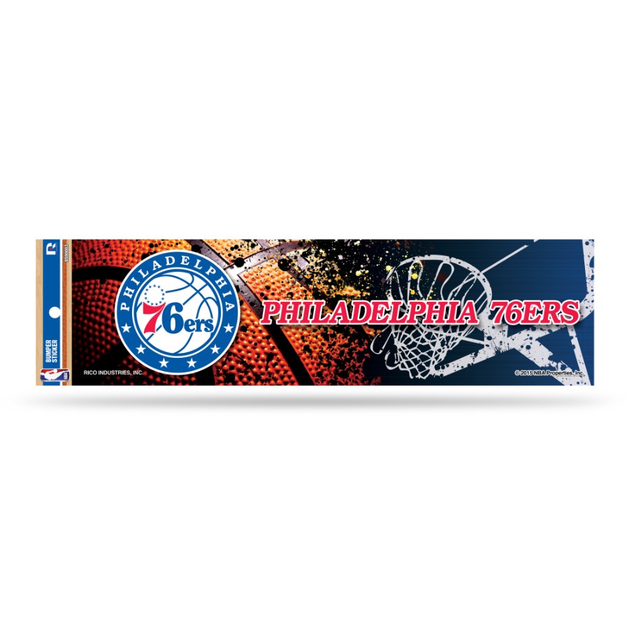 Philadelphia 76ers Logo - Bumper Sticker at Sticker Shoppe