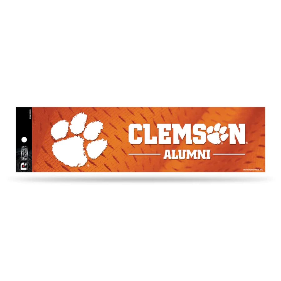 Clemson University Tigers Alumni - Bumper Sticker at Sticker Shoppe
