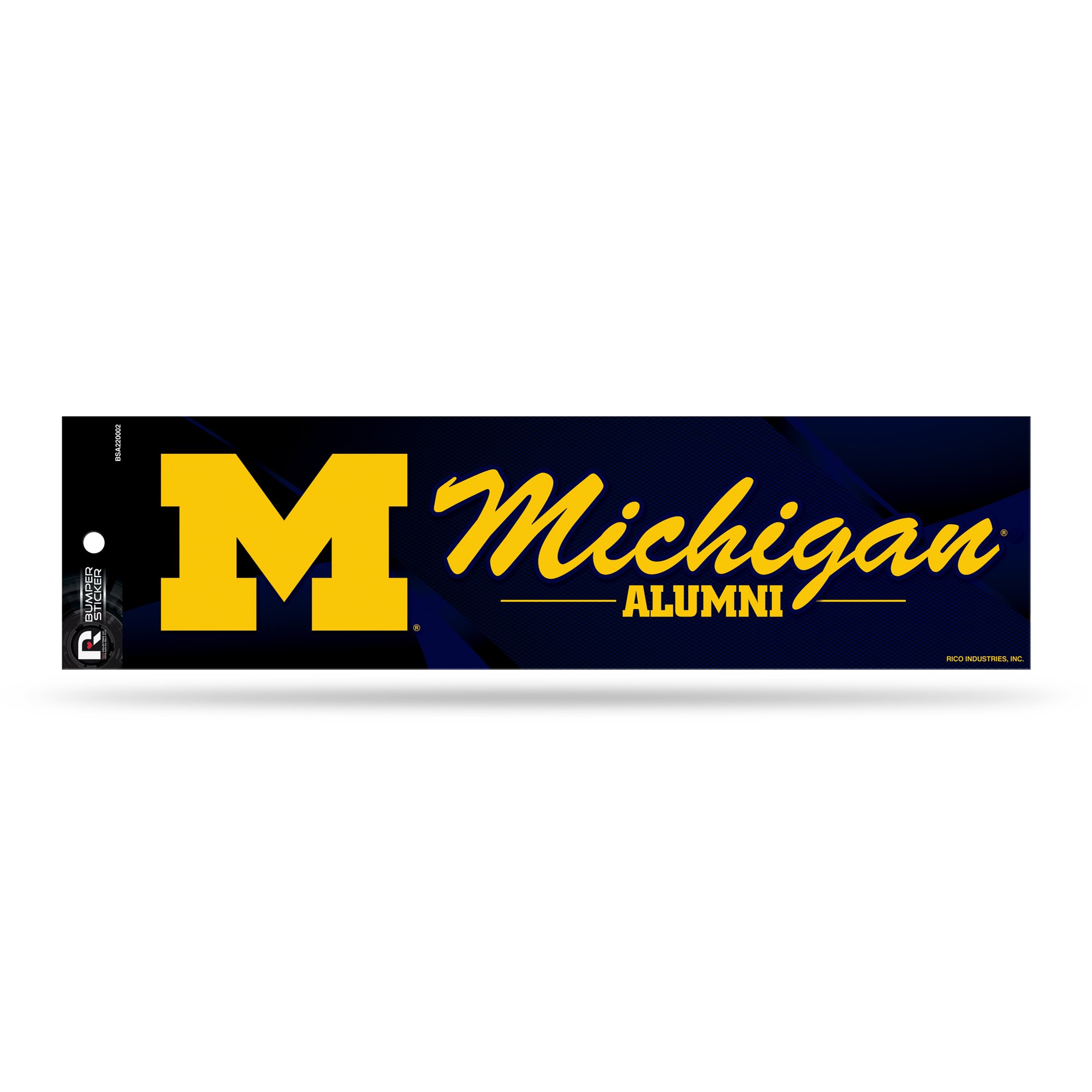 University Of Michigan Wolverines Alumni - Bumper Sticker at Sticker Shoppe
