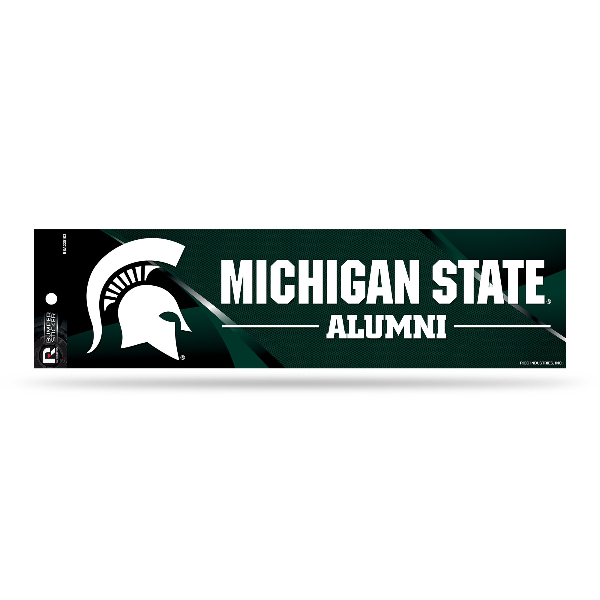 Michigan State University Spartans Alumni - Bumper Sticker at Sticker ...
