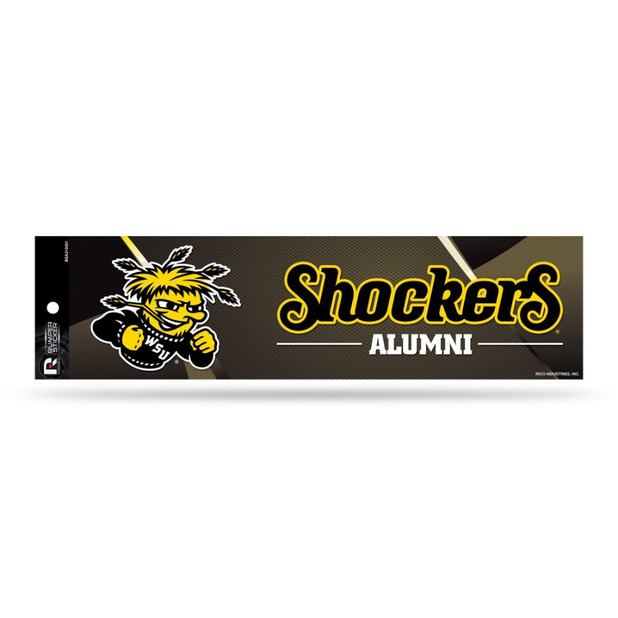 Wichita State University Shockers Alumni - Bumper Sticker at Sticker Shoppe