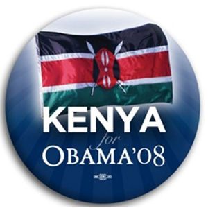 Kenya for Barack Obama - Button at Sticker Shoppe