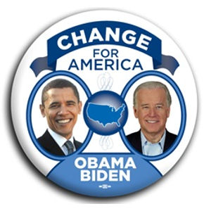 Change for America - Button at Sticker Shoppe