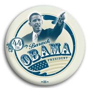 Barack Obama President - Button at Sticker Shoppe