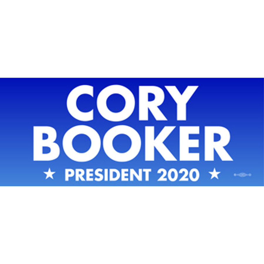Cory Booker President 2020 - Bumper Sticker at Sticker Shoppe