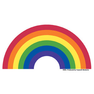Rainbow LGBTQ Pride - Sticker at Sticker Shoppe