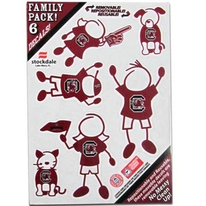 University Of South Carolina Gamecocks - 5x7 Small Family Decal Set at ...