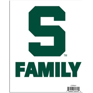 Michigan State University Spartans - Team Family Pride Decal at Sticker ...