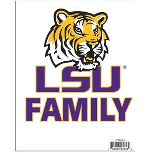 Louisiana State University LSU Tigers - Team Family Pride Decal at ...