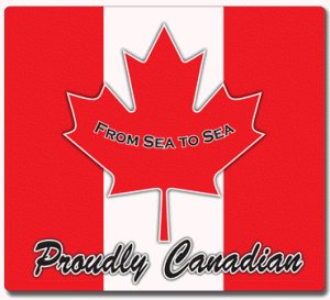 Canadian - Mouse Pad at Sticker Shoppe