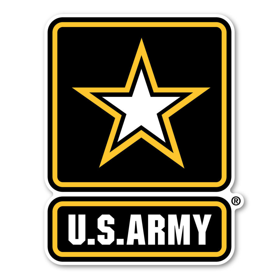 United States Army Star Logo - Sticker at Sticker Shoppe