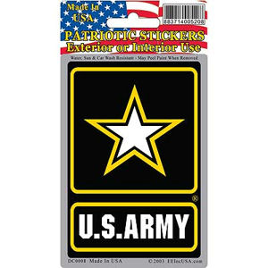 U.S. Army Logo - Prismatic Rectangle Sticker at Sticker Shoppe
