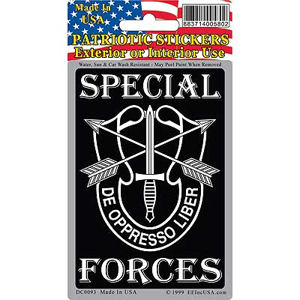 United States Army Special Forces - Prismatic Rectangle Sticker at ...